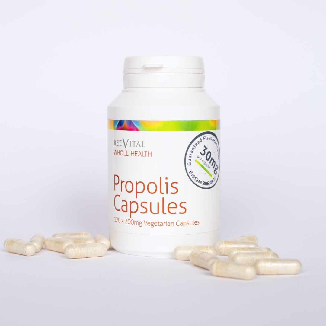 BeeVital Propolis Capsules 120 — Herbal Apothecary UK
