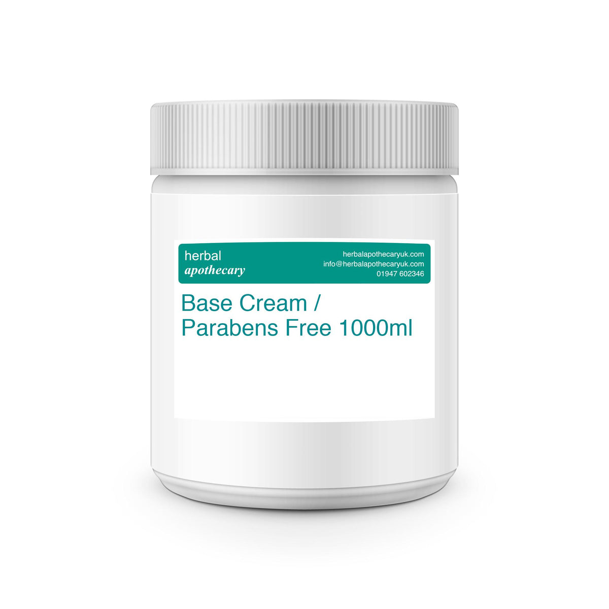 Base Cream / Parabens Free 1000ml — Herbal Apothecary UK